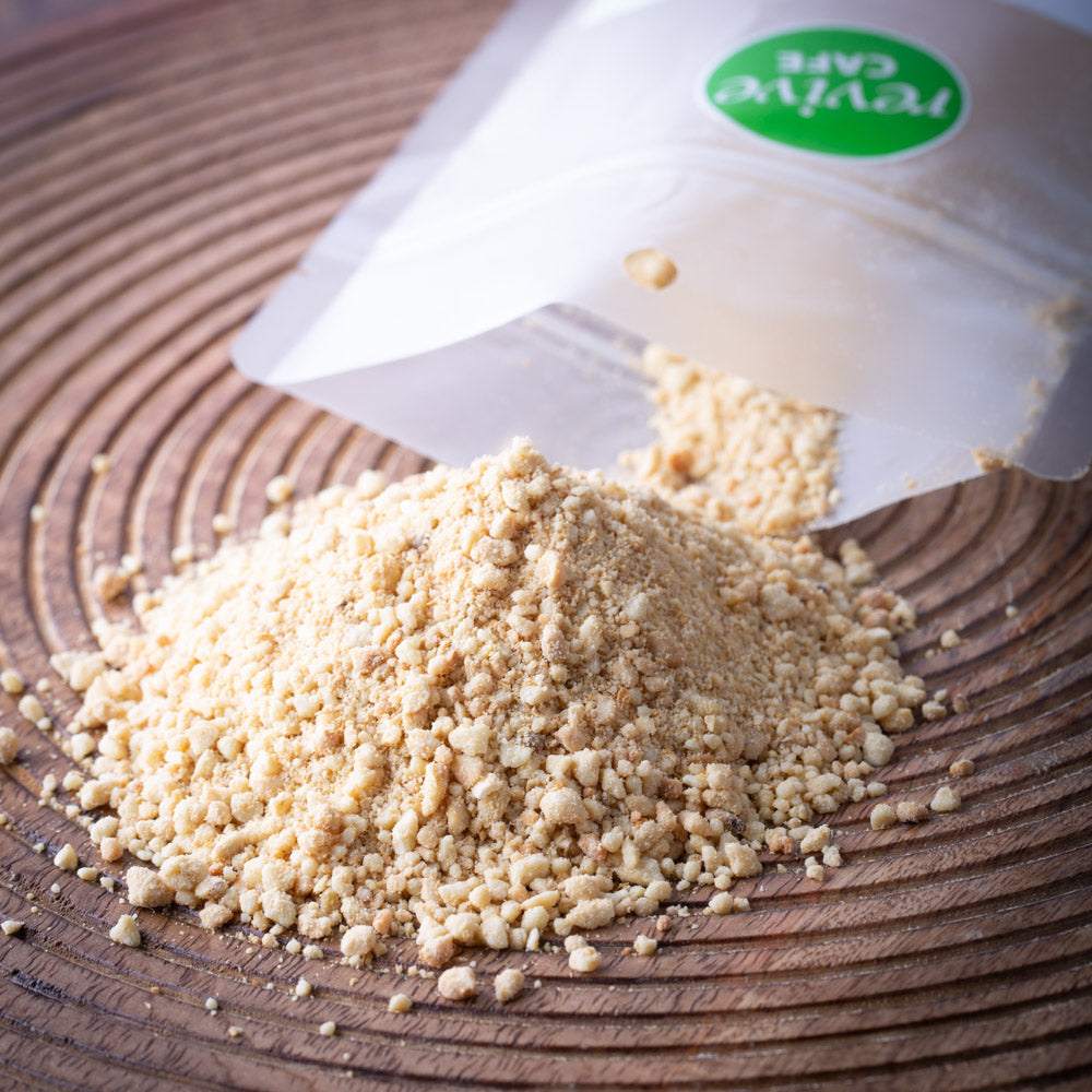 Revive Cafe. Vegan Cookbooks Reheat Meals Snacks Nut Butters Muesli